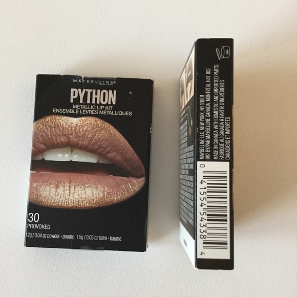 Maybelline | Makeup | Maybelline Python Metallic Lip Kit 3 Provoked 2 ...